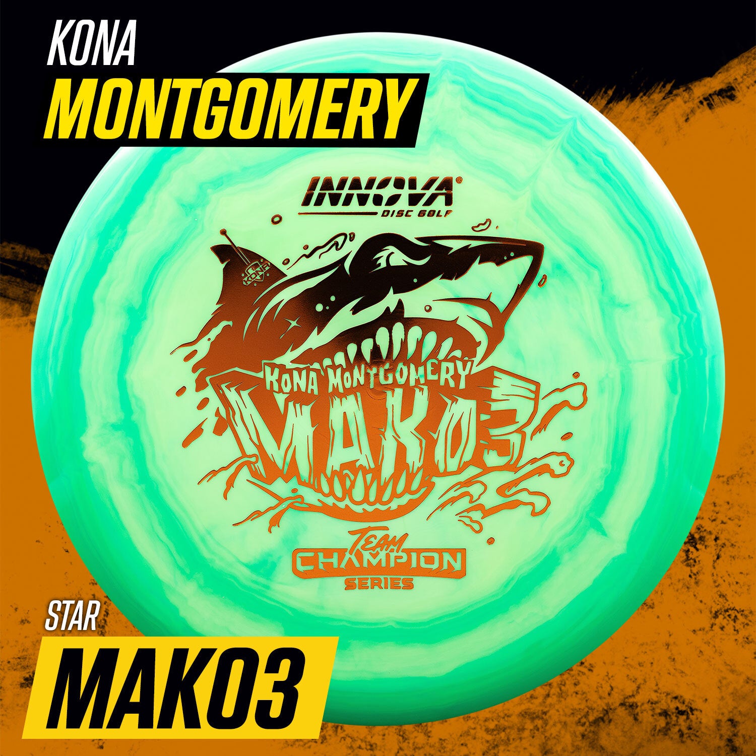 Innova Mako3 Star (Kona Montgomery 2025 Tour Series) - 5 - 5 - 0 - 0 – Innova Disc Golf Canada